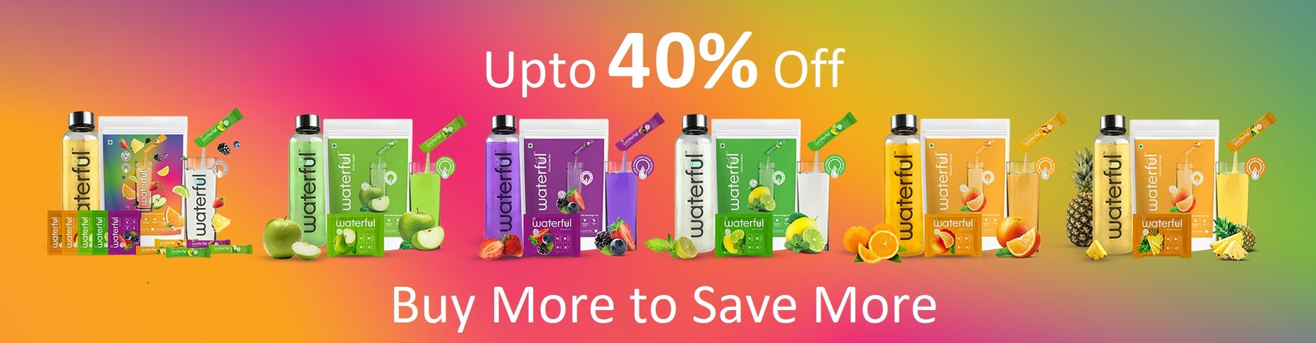 Natural fruit juice powder | Rehydration powder drink – waterful